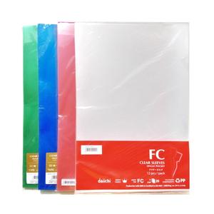 Jual (LUSIN) Map Plastik / Map L / Clear Sleeves A4 Folio - Daiichi ...