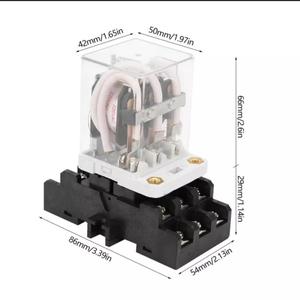 Jual relay 40A JQX-38F relay heavy duty 40A 12v 220v relay 3ch otomati ...