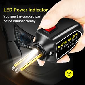 Jual CR Stapler panas mesin las plastik bumper solder besi alat perbai ...