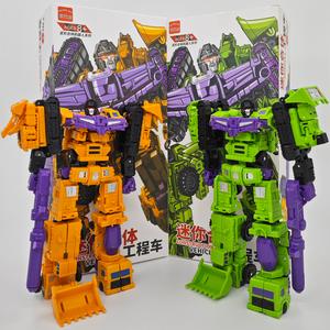 Jual Transformation 6 in 1 Model MINI Devastator 21CM Action Figure Ro ...