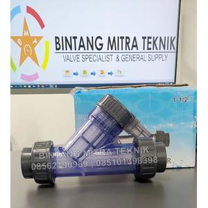 Jual Y STRAINER PVC / Y STRAINER UPVC PN16 DN40 1 1/2" SOCKET Best ...