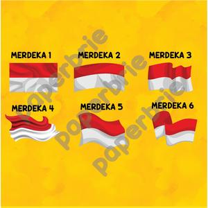 Jual Sticker Pipi Bendera [ SIAP MERDEKA ] - Tempelan Pipi Merah Putih ...