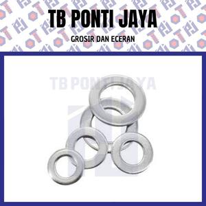 Jual Ring Plat Stainless Steel 304 Washer SUS304 M4 M5 M6 M8 M10 M12 M14 - M16 - Kab. Bandung ...