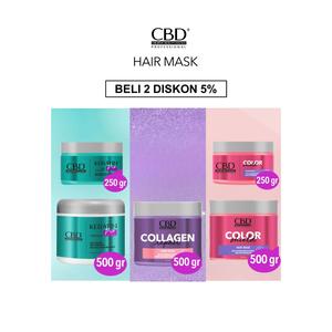 Jual Hair Mask Cbd Color Pink Keratin Hijau Masker Rambut Collagen Ungu ...