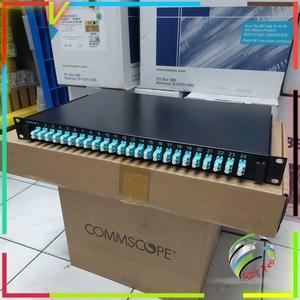 Jual Commscope OTB LC Duplex Multimode 1U shelf LC Multimode Drawer ...