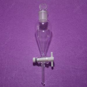 Jual RawLab 60ml 24/29 Glass Pyriform Separatory Funnel Pear Shape Drop ...