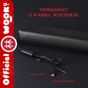 Jual GAMEN GS8 Speaker Multimedia Soundbar Gaming RGB Ringan Bass PC ...