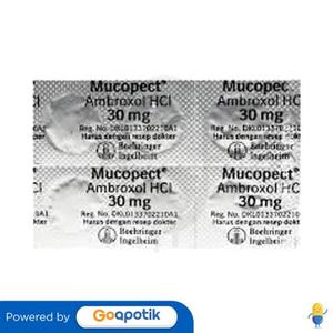 Jual MUCOPECT 30 MG BLISTER 10 TABLET - Jakarta Barat - Apotek Kosambi ...