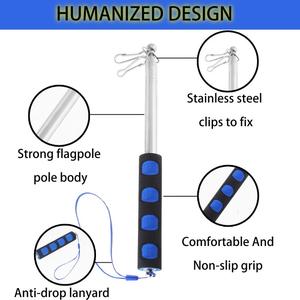 Jual TELESKOPIK TIANG BENDERA TOUR LEADER PORTABLE TONGKAT BENDERA ...