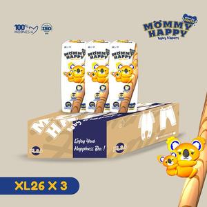 Jual Mommy Happy Popok Bayi Tipe Celana XL26 x 3 Bag Karton Exclusive ...