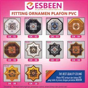 Jual Best Fitting Fiting Piting Lampu Pvc Plafon Pvc Philips Led Lampu ...