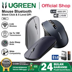 Jual Bagus Ugreen Mouse Wireless Silent Klik Dual Koneksi For Komputer ...