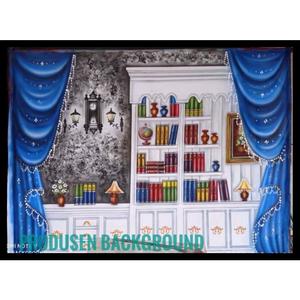 Jual Kain Background Wisuda 3x2,5m Tirai Biru Backdrop Studio Photo ...