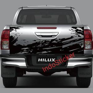 Jual Stiker mobil hilux sticker body belakang mobil Hilux ranger Triton ...