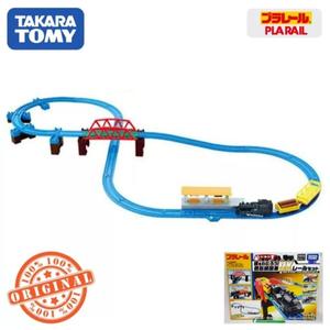 Jual Takara Tomy Plarail Cross The Bridge Steam Locomotive DX Rail Set ...