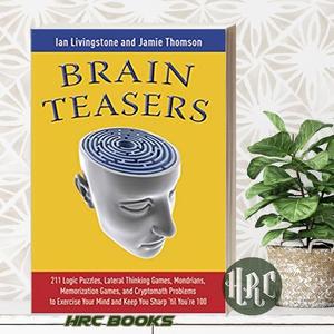 Jual Brain Teasers: 211 Logic Puzzles, Lateral Thinking Games, Mazes ...