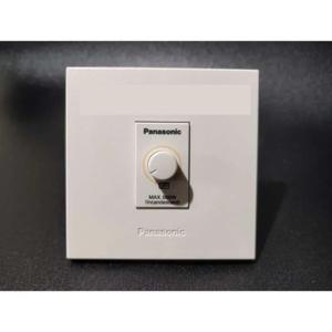 Jual Panasonic Saklar 1 Gang Dimmer Dimmable Lamp Switch WESJ White Pu ...