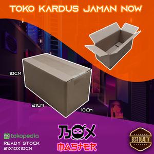 Jual Kardus 21x10x10 CM Box Packaging BARU Corrugated karton sheet ...