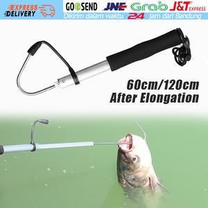 Jual Gancu Ikan Telekopik Stainless Aluminium Pengait Ikan Teleskopik ...