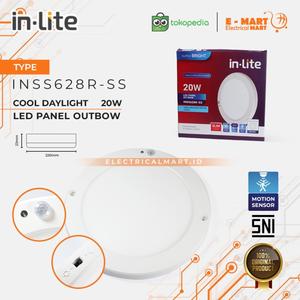 Jual INLITE LED Panel Outbow OB INS628-SS 20W Sensor Gerak Sensor Caha Best - Jakarta Timur ...