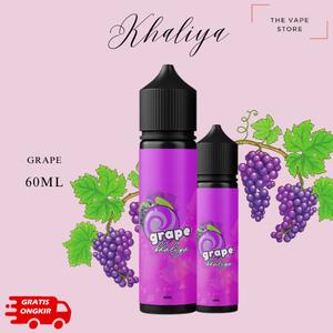 Jual Botol Plastik Cairan Isi liquid nonnic 60ml Khaliya Grape Botol ...