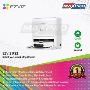 Jual CAMERA EZVIZ RS2 - ROBOT VACUUM & MOP COMBO - Jakarta Utara ...