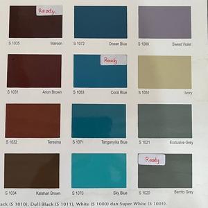 Jual CAT MINYAK KAYU BESI RJ LONDON Kemasan 1 kg - Warna Merah Biru ...