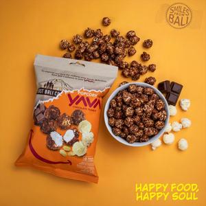 Promo YAVA Popcorn Chocolate Peanut 60 G / Berondong Jagung Cokelat ...