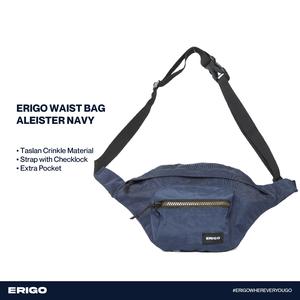 Promo Aksesoris Unisex Erigo Waist Bag Aleister Cordura Navy - AS - Kab ...