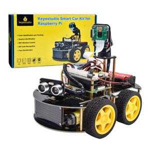 Jual Keyestudio Raspberry Pi 4B Robot Car+5 Megapixels Camera Module Python Programming For ...