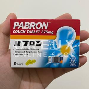 Jual [IMPORT] TAISHO PABRON Cough Tablet 375mg 1 Box = 20 Tablets ...