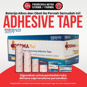 Jual Dermaplast Adhesive Tape Onehealth Plester Luka - 5 CM X 1 CM ...