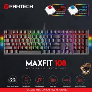 Jual Fantech Maxfit 87 MK856 RGB TKL Mechanical Gaming Keyboard ...