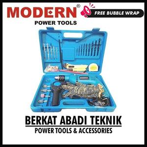 Jual MODERN M-2130 B Bor Listrik 13 mm Tangan Kayu Besi Tembok Beton ...