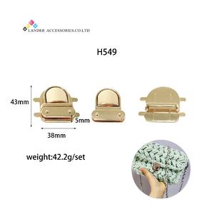 Jual Kunci Sodok Kancing Tas LANDER / Bag Lock / H-549 / Gold - Kota ...