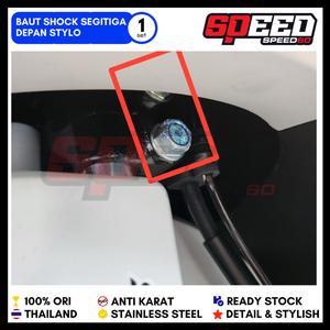 Jual Probolt Baut Shock Segitiga Depan Stylo Vario PCX 160 Stainless Gr ...