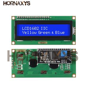 Jual LCD1602+I2C Module Blue / Yellow Green Screen 16x2 Character LCD ...