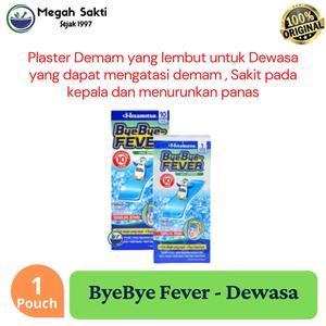 Jual Byebye Fever Adult 1 lembar - Plaster Kompres Sakit Demam untuk ...