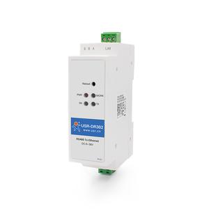 Jual DIN-rail RS485 Serial Port To Ethernet Converter Server IOT Device ...