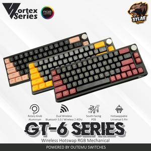Jual Vortex Series GT6 / GT-6 Wireless Gaming Keyboard - Kota Surabaya ...