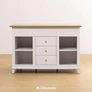 Jual Dekoruma Kanou Meja Makan Minimalis Kayu Extendable Atau Meja ...