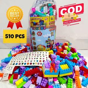 Jual Mainan Lego Block Isi 510 Pcs - Balok Susun Bangunan Brick Puzzle ...