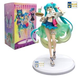 Promo Figure Hatsune Miku Sweet sweets Melon soda Float Pajangan Anime ...