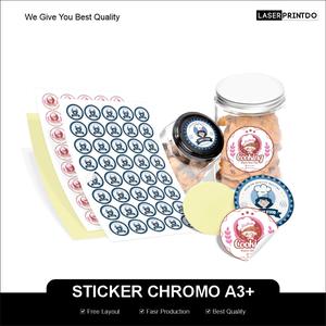 Jual Cetak Label Stiker CROMO Print & Cut / Cetak Sticker Label Makanan ...