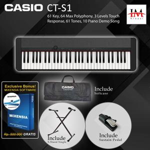Jual Keyboard Casio CT-S1 / CTS1 / CTS 1 Garansi Resmi - Keyboard ...