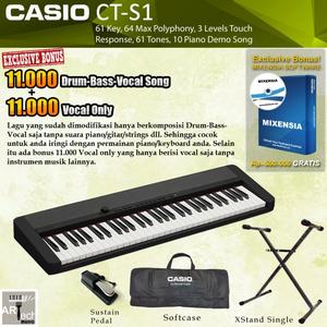 Jual Keyboard Casio CT S1/ CTS1 / CTS 1 Garansi Resmi - Keyboard, Hitam ...