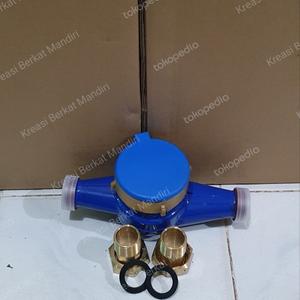 Jual Meteran Air 1 Inch Dn25 / Water Meter 1" Inch / Flowmeter Air 1 ...