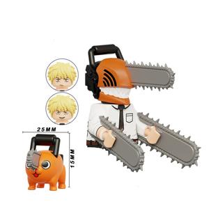 Jual Tp Anime Chainsaw Man Building Block Denji Power Himeno Makima ...