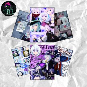 Jual Poster Anime MAJO NO TABITABI | Hiasan dinding Aesthetic MAJO NO ...