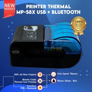 Jual Printer Thermal Mobile MP-58X RPP02N New, MP58C USB Bluetooth ...